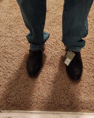 Men's Leo Oxford Dress Shoes - Goodfellow & Co™ Black 10 : Target