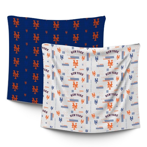 Mlb New York Mets Home & Away Baby Blanket - 2pk : Target