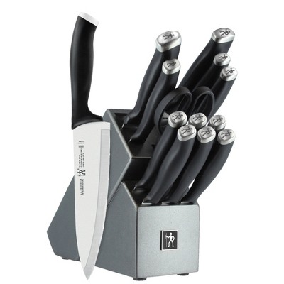 Henckels Silvercap 14 Piece Stainless Steel Knife Block Set