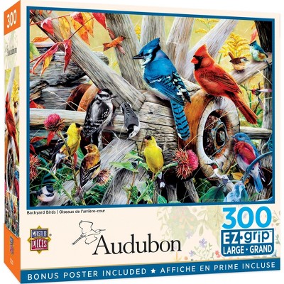 Masterpieces 300 Piece Ez Grip Jigsaw Puzzle - Songbird Collage - 18 ...