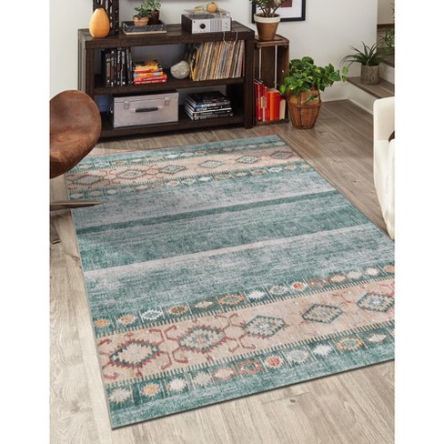 Unique Loom 2' 0 X 3' 0 Verona Timeless Green Rectangle Area Rug : Target