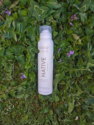 Native Deodorant & Body Spray - Sandalwood & Shea Butter - Aluminum ...