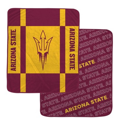 Ncaa Arizona State Sun Devils Classic Fleece Throw Blanket : Target