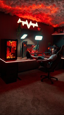 Newair Prismatic Series 85 Can Beverage Refrigerator With Rgb Hexacolor ...