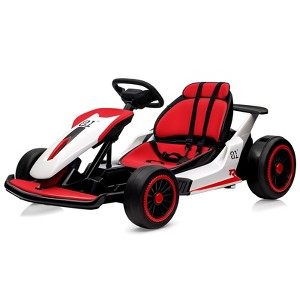 Nasitip Go Kart for Kids, 24V Drift Kart with 2X200W Strong Motor, 7AH ...