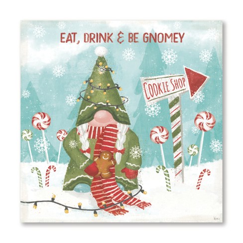 Gnome Sweet Gnome Iii Gallery-wrapped Canvas : Target