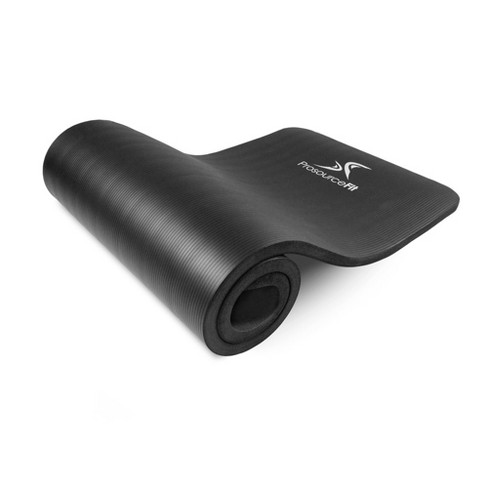 Extra Thick Yoga And Pilates Mat 1-in, Black : Target