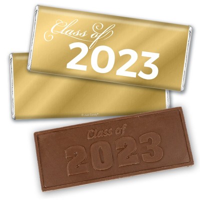 36ct Gold Graduation Candy Party Favors Class Of 2023 Wrapped Chocolate ...