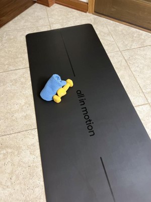 Natural Rubber Pu Yoga Mat 5mm - All In Motion™ : Target