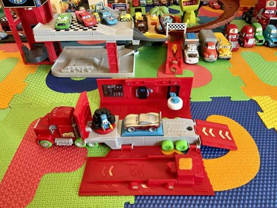 Disney And Pixar Cars Glow Racers Transforming Mack Playset : Target