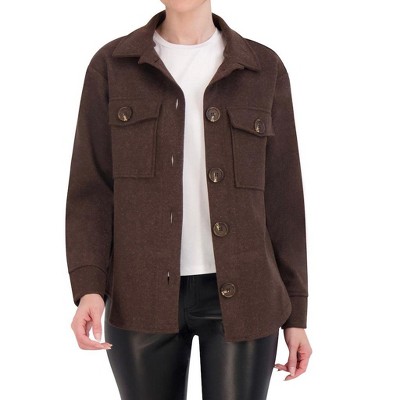 Unlined Vegan Cashmere Shacket : Target