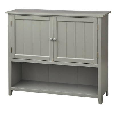 Hanover Buffet With Shelf Charcoal Gray - Buylateral : Target