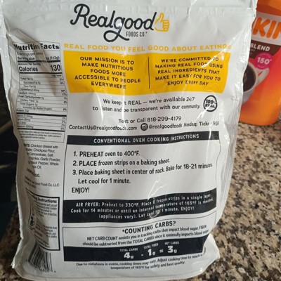 Real Good Foods Low Carb Chicken Strips - Frozen - 20oz : Target