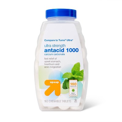 Ultra Strength Antacid Chewable Tablets - Mint - 160ct - Up&up™ : Target
