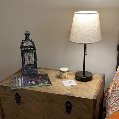 360 Lighting Justin Modern Accent Table Lamps 18 1/4" High Set Of 2 ...