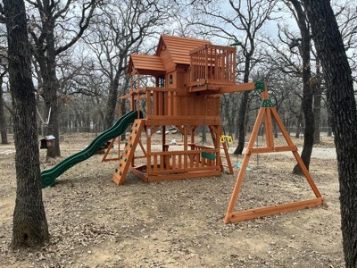 Backyard Discovery Skyfort Ii Swing Set : Target