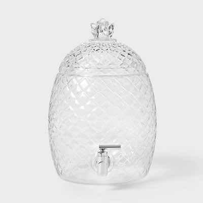 Kook Tall Glass Yorkshire Beverage Dispenser, 80 Oz : Target