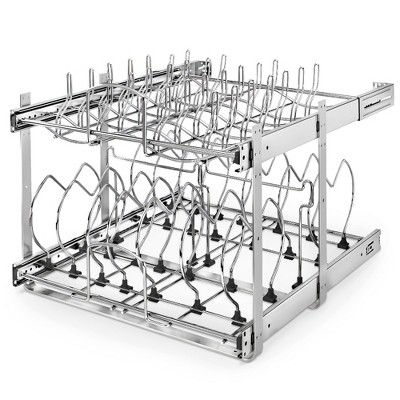 Rev-A-Shelf 2-Tier Kitchen Cabinet Pullout 20.75" Cabinet Organizer for ...