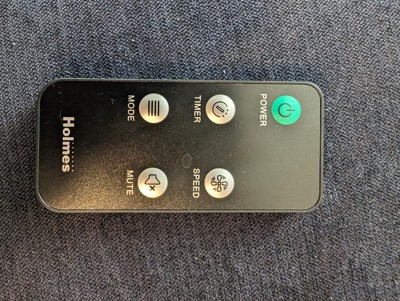 Holmes 16" Digital Oscillating 3-speed Metal Stand Fan With Remote ...