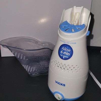 Vicks Personal Steam Inhaler With Variable Steam Control & Soft Mask ...