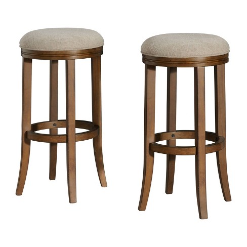 Set Of 2 Natick Bar Height Stools - Alaterre Furniture : Target