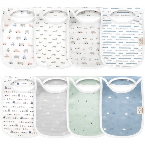 Keababies 8-pack Hallo Baby Drool Bibs , Baby Bibs For Boys, Girls ...