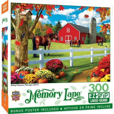 Masterpieces 300 Piece Ez Grip Jigsaw Puzzle - Rolling Pastures - 18 ...