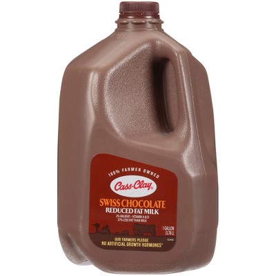Cass Clay Swiss Chocolate 2% Milk - 1gal : Target
