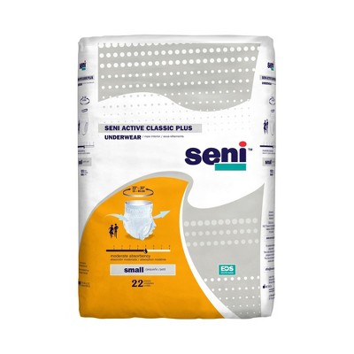 Seni Active Classic Plus Disposable Underwear Pull On With Tear Away ...
