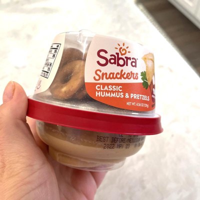 Sabra Classic Hummus Snacker With Pretzels - 4.56oz : Target
