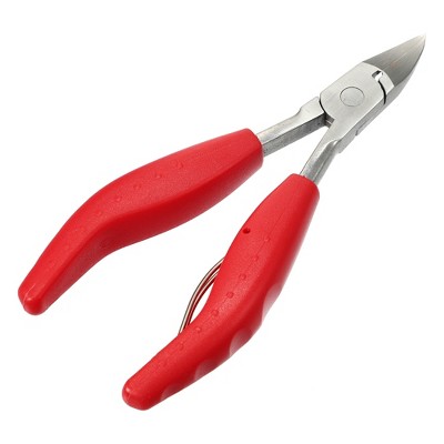 Unique Bargains Stainless Steel Toe Nail Clippers 5.12"x3.15" 1 Pc With ...