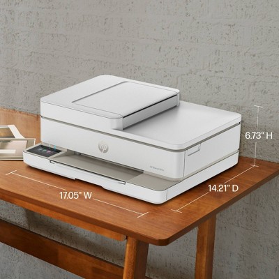 HP Envy 6555e Wireless All-in-One Color Printer Scanner Copier with 3 ...
