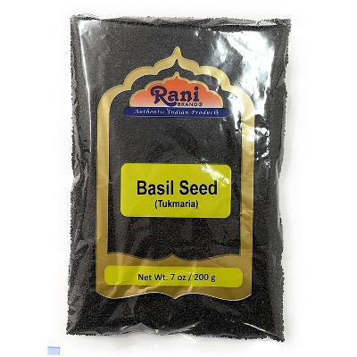 Rani Brand Authentic Indian Foods | Tukmaria (natural Holy Basil Seeds ...