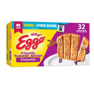 Kellogg's Eggo Cinnamon Frozen French Toaster Sticks - 12.7oz : Target