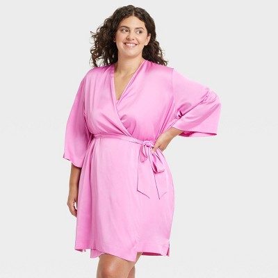 Women's Waffle Robe - Auden™ Light Gray 3x/4x : Target
