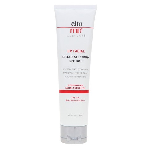 Elta Md Uv Facial Spf 30+ Broad Spectrum Moisturizing Facial Sunscreen ...