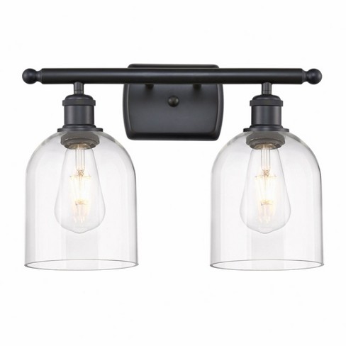 Innovations Lighting Bella 2 - Light Vanity In Matte Black : Target