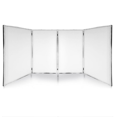 Pyle Dj Booth Foldable Cover Screen - Portable Event Facade Front Board ...
