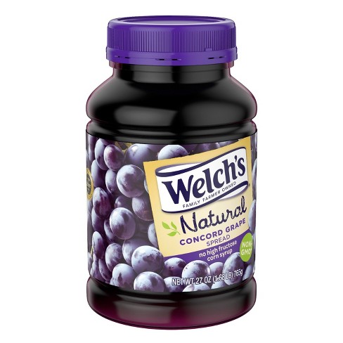 Welch's Natural Concord Grape Spread - 27oz : Target