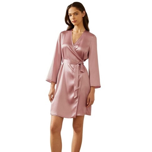 Mommesilk Silk Robe With Bell Sleeves : Target