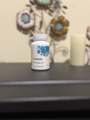 Thorne B-complex #12 - Vitamin B Complex With Active B12 And Folate ...