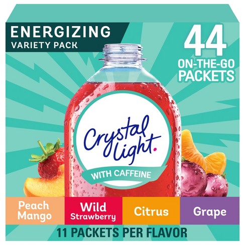 Crystal Light On The Go Energy Variety Pack - 44ct Packets : Target