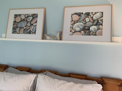 60" X 5" Picture Ledge Wall Shelf White - Inplace : Target