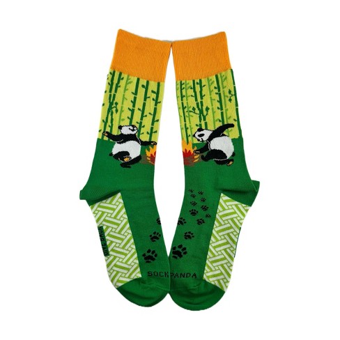 Dancing Panda Socks (tween Sizes, Small) From The Sock Panda : Target