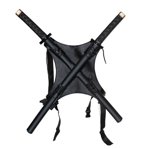 Underwraps Ninja Sheath Backpack Costume Accessory - Black : Target