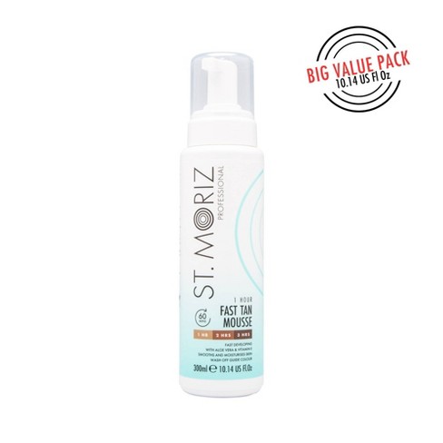 St. Moriz Professional Instant Self Tanning Mousse - Fast - 10.14 Fl Oz ...