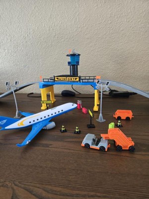 Driven By Battat – Airport Playset With Toy Airplane (32pc) – Micro ...