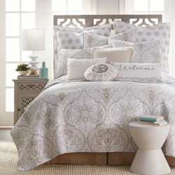 Kassandra Quilt And Pillow Sham Set - Levtex Home : Target
