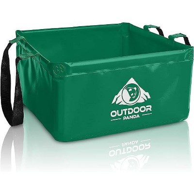 Outdoor Panda 15 Litres Collapsible Outdoor Washing-up Bowl, Green : Target