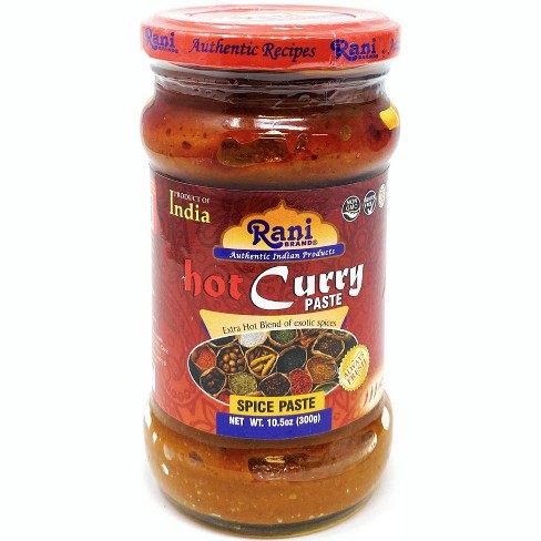Curry Paste Hot (spice Paste) 10.5oz (300g) - Rani Brand Authentic ...